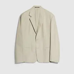 Gucci Lightweight Cotton Nylon Twill Jacket - Green