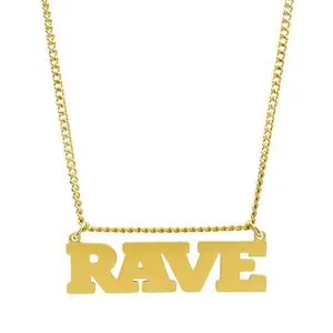 HOOPS + CHAINS LDN Original Rave Chain - Gold