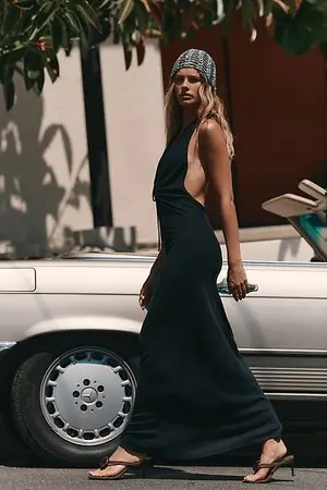 Free People Good Feels Eliza Midi Dress By