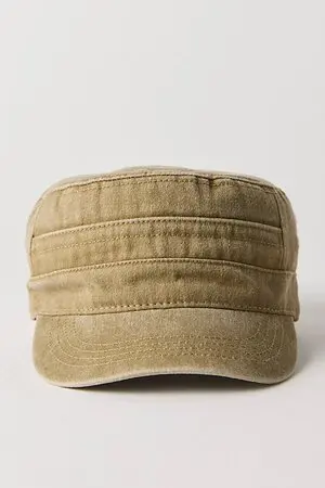 Free People Lola Cadet Hat - Khaki