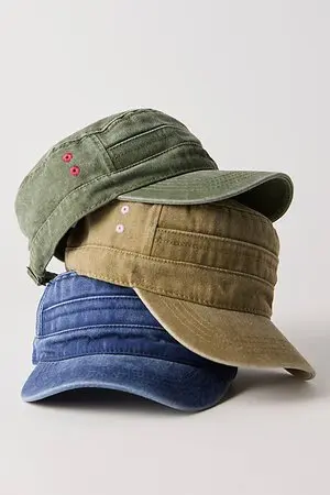 Free People Lola Cadet Hat - Khaki