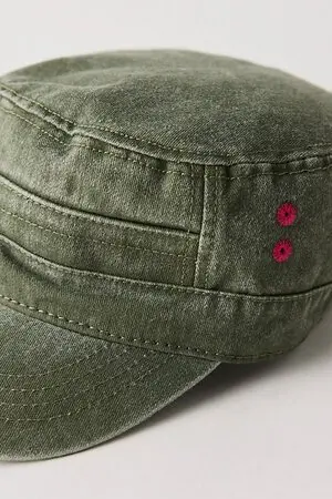 Free People Lola Cadet Hat - Moss
