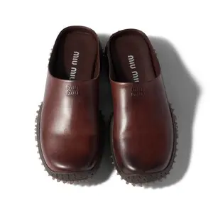 Miu Miu Leather Mules