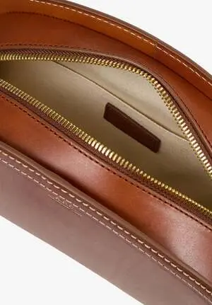 A.p.c. Demi-lune Bag - Amber Brown