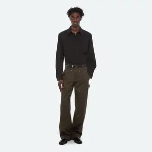 Helmut Lang Carpenter Pants - Dark Moss