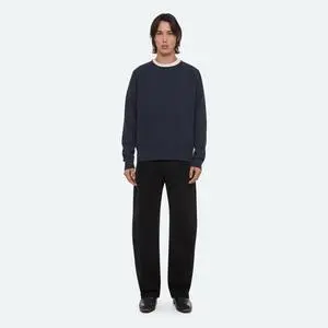 Helmut Lang Pintuck Crew - Dark Navy