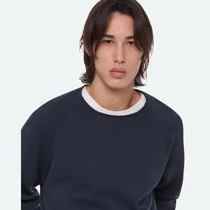 Helmut Lang Pintuck Crew - Dark Navy