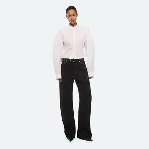 Helmut Lang Cotton Poplin Saddle Shirt
