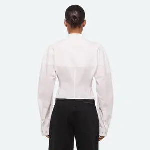 Helmut Lang Cotton Poplin Saddle Shirt