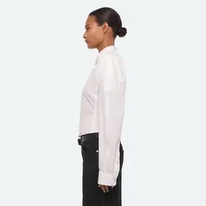 Helmut Lang Cotton Poplin Saddle Shirt
