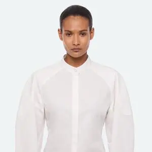 Helmut Lang Cotton Poplin Saddle Shirt