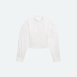 Helmut Lang Cotton Poplin Saddle Shirt
