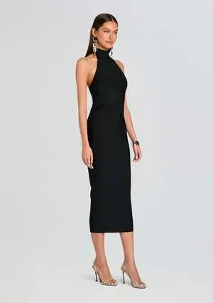 Retrofete Runa Bandage Knit Dress - Black