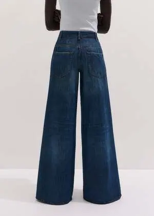 ME+EM Super Wide Baggy Jean