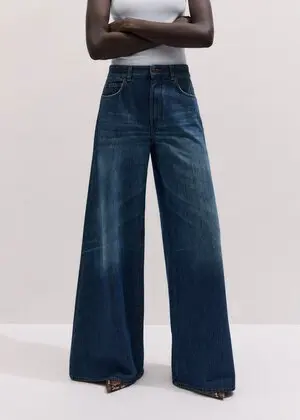 ME+EM Super Wide Baggy Jean