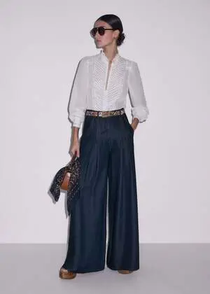 ME+EM Pleat Very Wide Pant