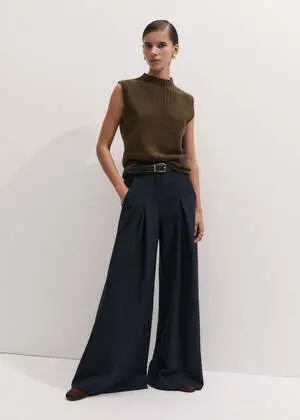 ME+EM Very Wide-leg Tailored Trousers
