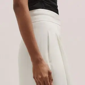 ME+EM Satin Back Crepe Wide Leg Trouser