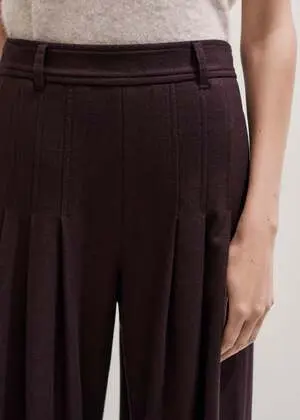 ME+EM Pleat Wide Pant