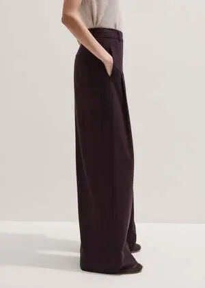 ME+EM Pleat Wide Pant