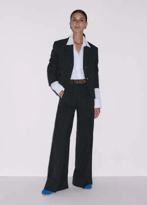 ME+EM Wide-leg Pant - Black