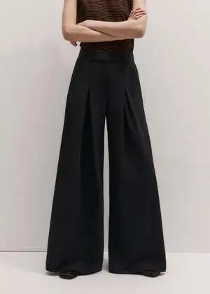 ME+EM Very Wide-leg Pant - Black
