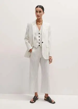 ME+EM Straight-leg Crop Trouser
