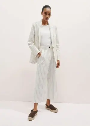 ME+EM Straight-leg Crop Trouser