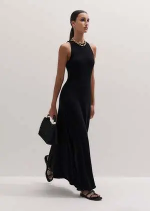 ME+EM Sleeveless Fit And Flare Maxi Dress