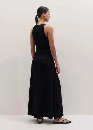 ME+EM Sleeveless Fit And Flare Maxi Dress