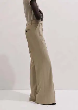 ME+EM Tailored Flare Leg Elongator Trousers