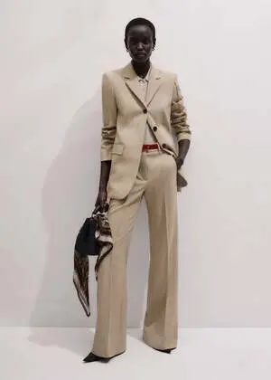 ME+EM Tailored Flare Leg Elongator Trousers