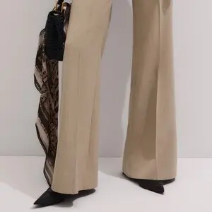 ME+EM Tailored Flare Leg Elongator Trousers