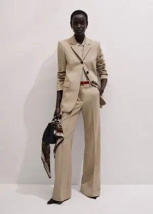 ME+EM Tailored Flare Leg Elongator Trousers