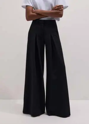 ME+EM Very Wide-leg Pant - Black