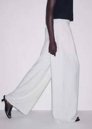 ME+EM Double Pleat Wide-leg Trouser