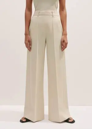 ME+EM Summer Flare Pant - Vanilla