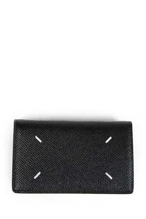 MAISON MARGIELA Leather Card Case - Black