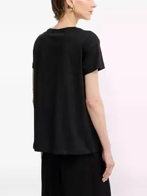 Armani Exchange Logo-print Short-sleeve T-shirt - Black