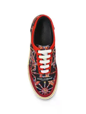 Dolce & Gabbana Carretto-print Sneakers