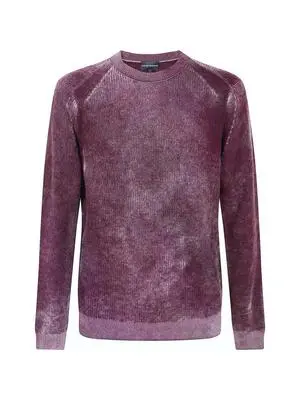 Emporio Armani Men Textured Sweaters For Men