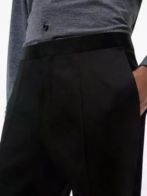 Hugo Tailored Satin-waistband Trousers