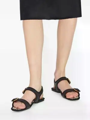 FERRAGAMO Gancini Buckle-fastening Sandals