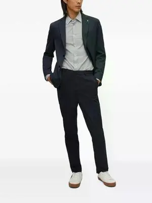 Hugo Textured Single-breasted Blazer