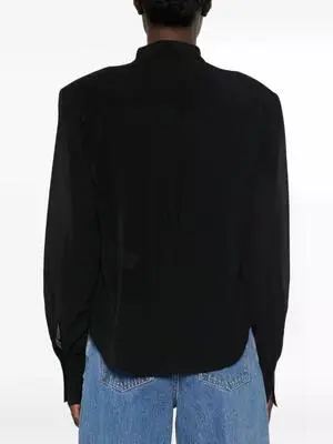 IRO PARIS Foxia Silk Shirt With Padded Shoulders