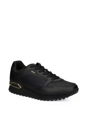 BOSS Logo-print Panelled Sneakers