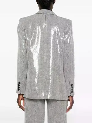ERMANNO FIRENZE Ermanno Scervino Firenze Sequin Blazer - Grey