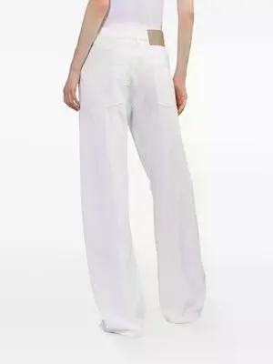 Helmut Lang Distressed Bootcut Jeans