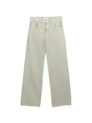 Helmut Lang Classic Five Pockets Wide-leg Jeans - Grey
