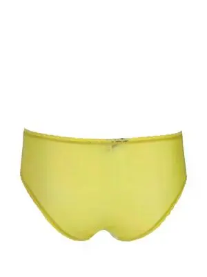 LAURA URBINATI Tulle Briefs - Yellow